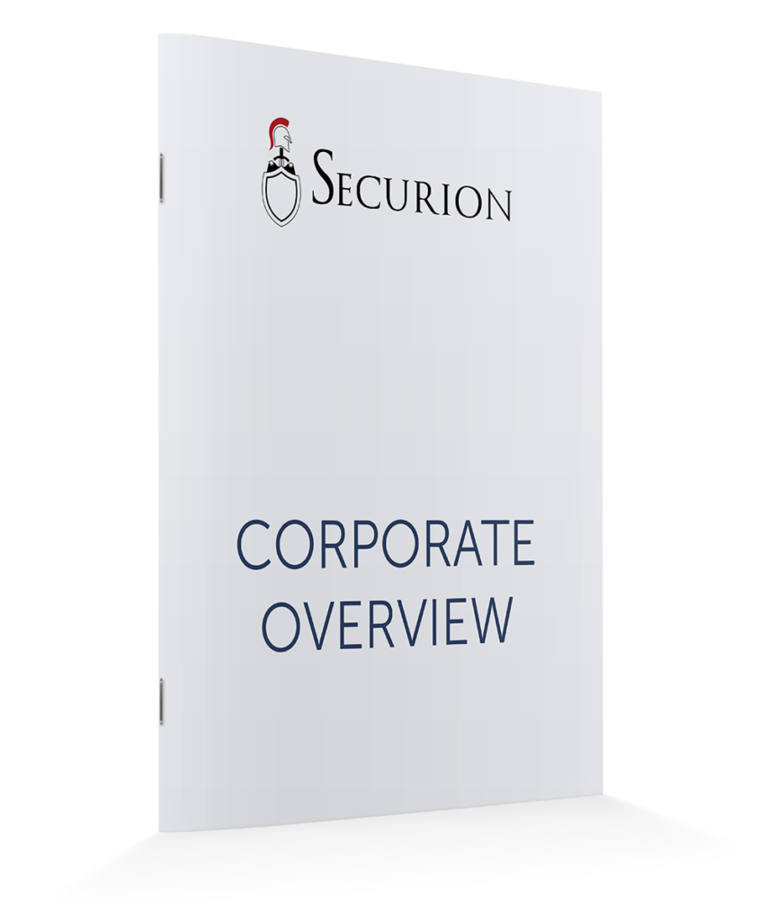 Corporate Overview - Securion