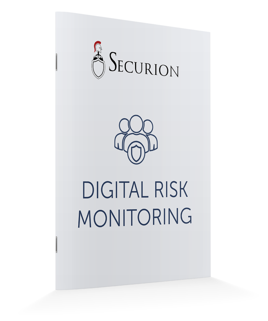 Digital Risk Monitoring - Securion